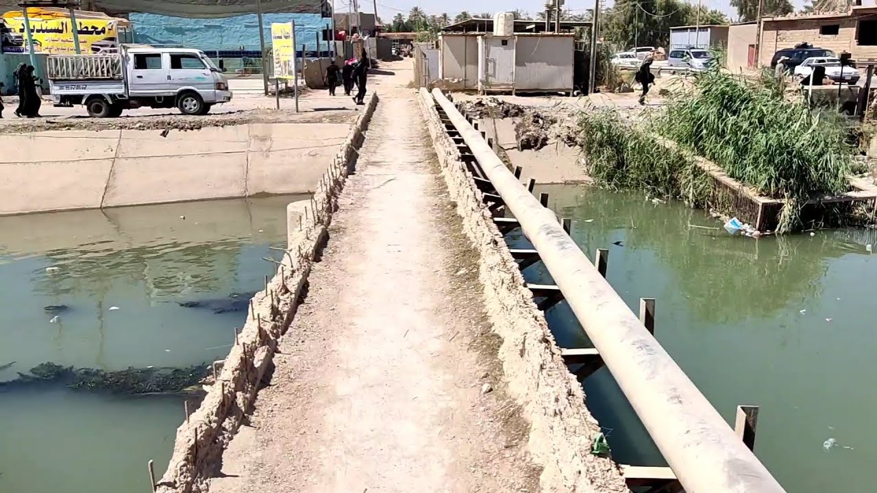 The nature and houses of Iraqis during the Arbaeen walk - YouTube