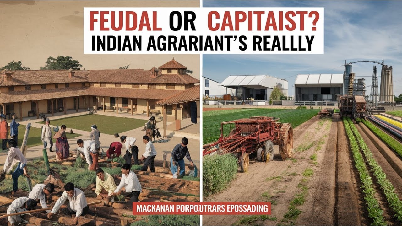 Understanding the Mode of Production in Indian Agriculture: Feudalism ...