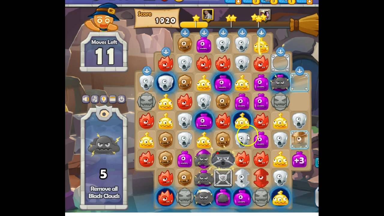 Monster Busters Level 2481 - YouTube
