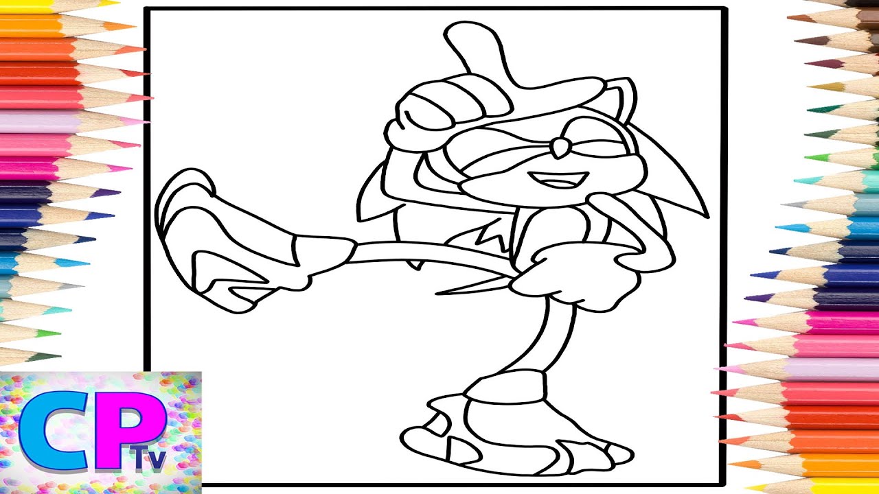 Happy Sonic Coloring Pages/Sonic The Hedgehog/Different Heaven - Safe ...
