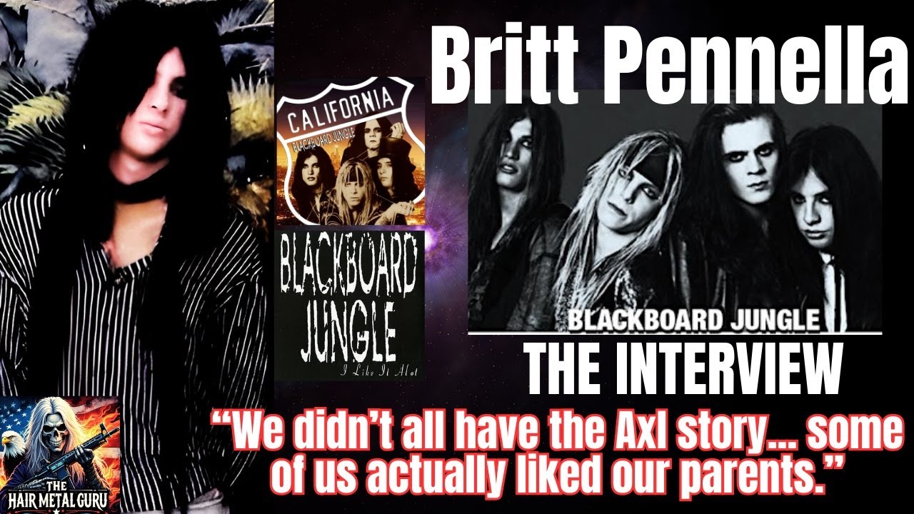 Britt Pennella On Blackboard Jungle & Heavy Metal Dreams - YouTube