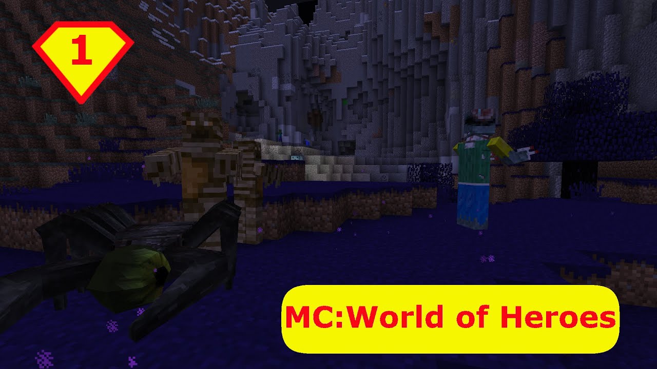 Minecraft: World of Heroes Episode 1 (A World in Need of Saving) - YouTube