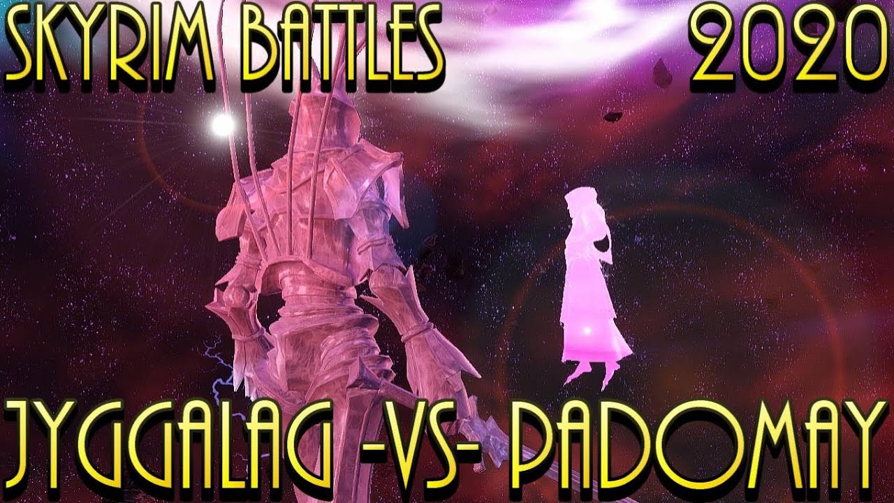 Skyrim Battles - Jyggalag -Vs- Padomay [Legendary Settings] - YouTube