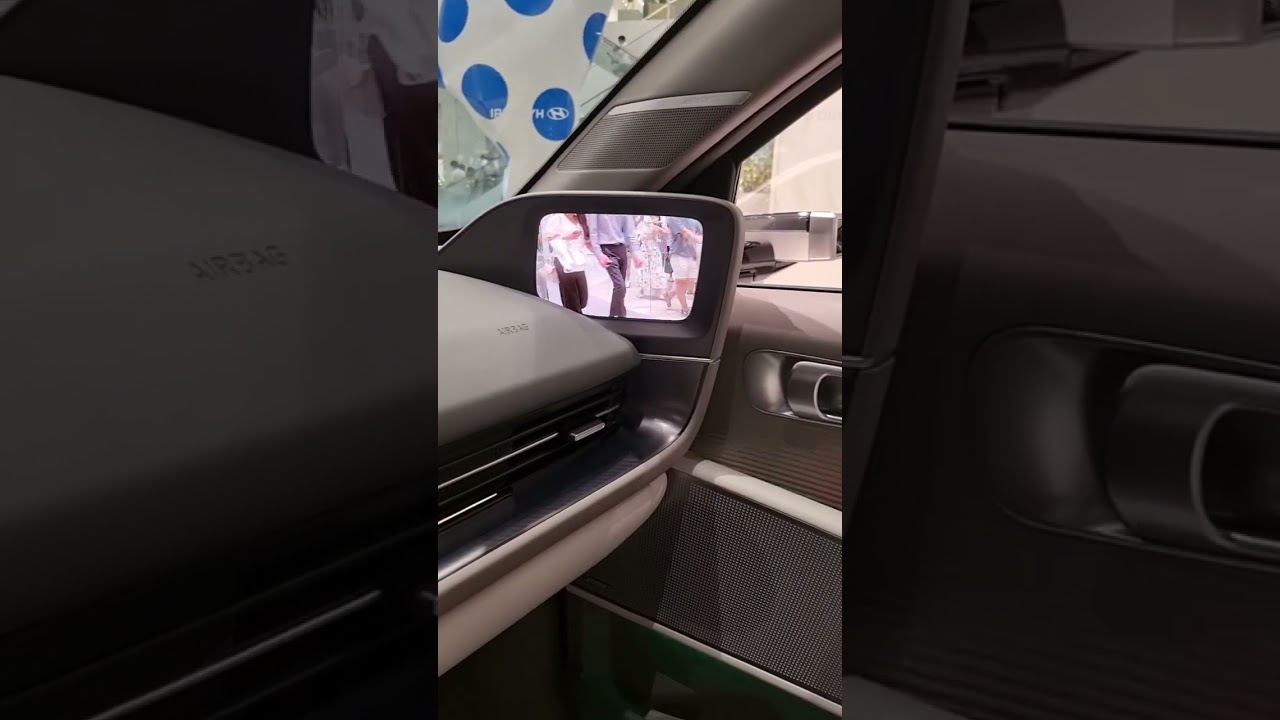 아이오닉6 디지털 사이드미러 [IONIQ6 Digital Side Mirror] - YouTube
