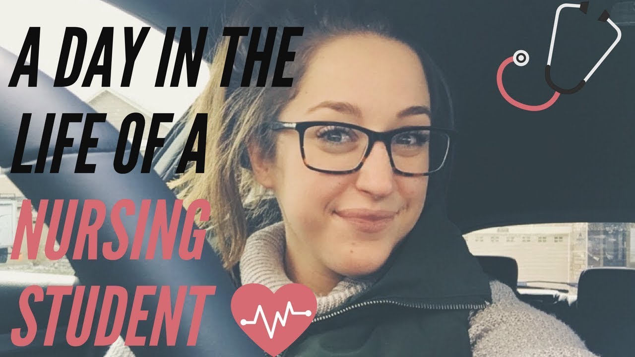 DAY IN THE LIFE OF A NURSING STUDENT - YouTube