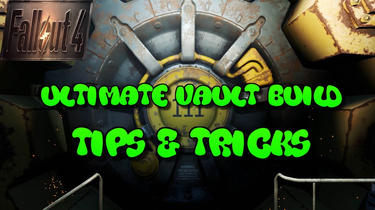 Ultimate Vault Settlement Build Mod, Tips & Tricks Fallout 4 xbox / ps4 ...