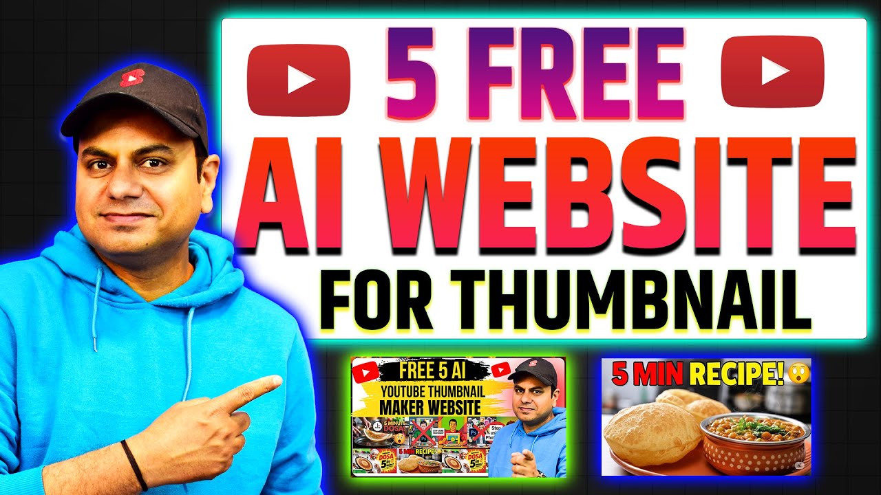5 FREE AI Thumbnail Maker for Youtube | Make VIRAL Youtube THUMBNAILS ...