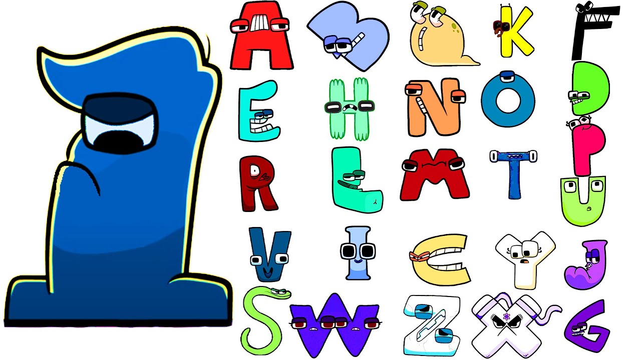 Number Lore Snakes transform Letters from Number 1 (A-Z) - YouTube