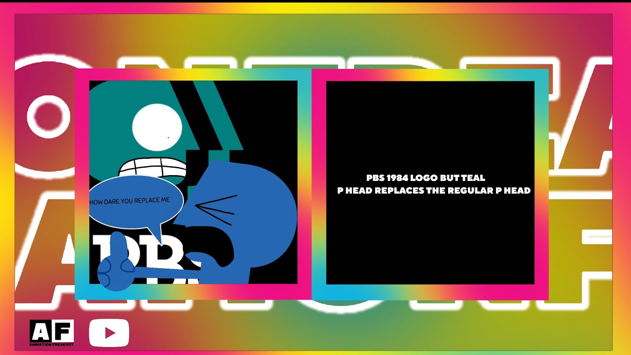 PBS 1984 Logo But Teal P Head Replaces The Regular P Head - YouTube