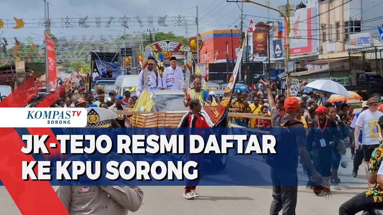 Pasangan JK-TEJO Diusung 15 Partai Politik Optimis Menang - YouTube