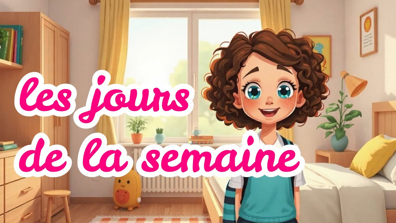 La chanson des jours de la semaine | Comptine pour apprendre les jours ...