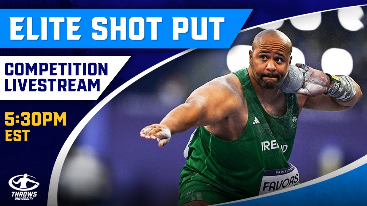 Elite Shot Put | East Coast Throws Festival 2025 - YouTube