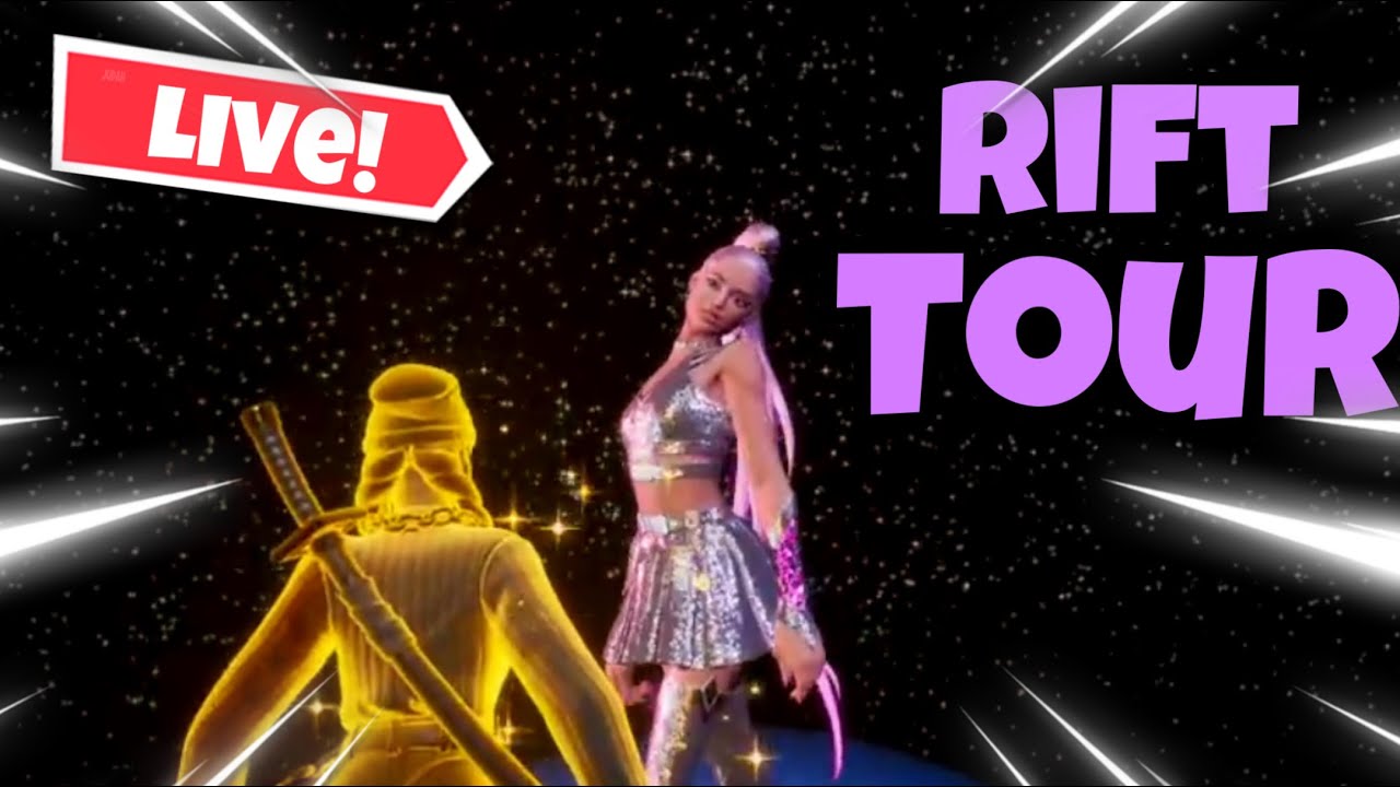FORTNITE Rift Tour Featuring ARIANA GRANDE Concert - YouTube