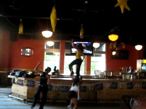 Nathan Blake goes to Sunday Zumba at Calico Jack's - YouTube