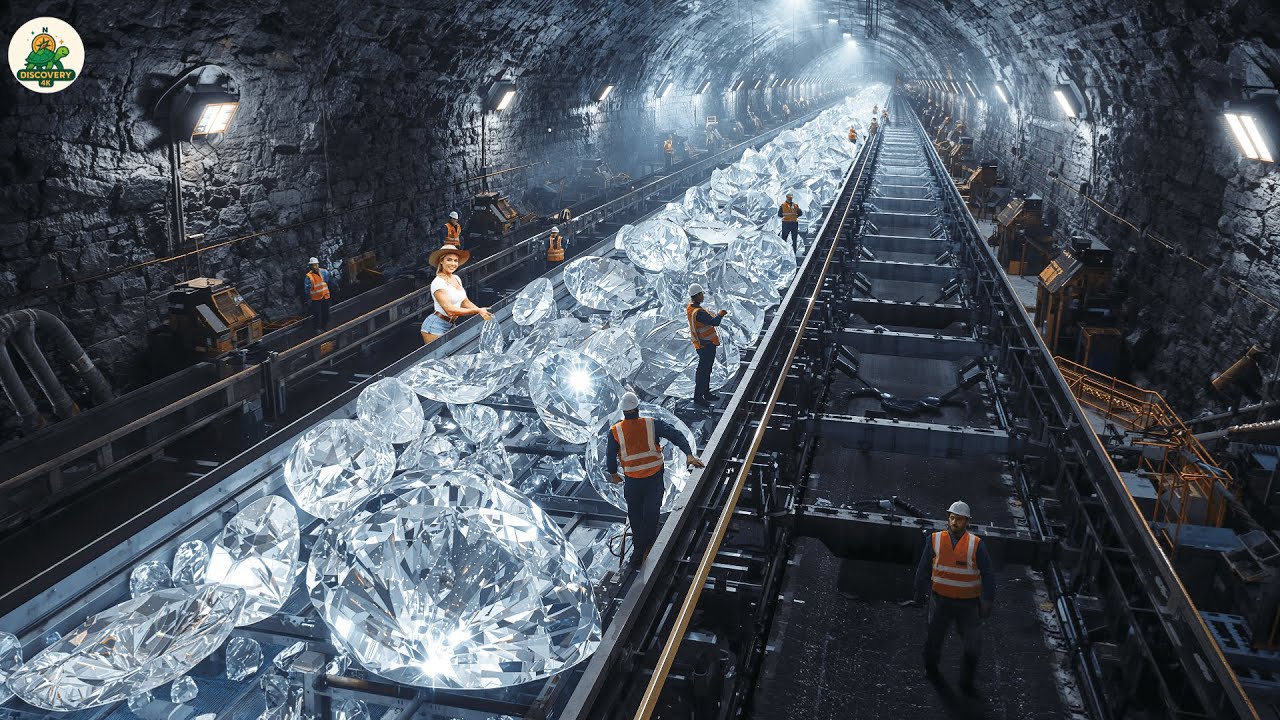 Discovering and Visiting a Diamond Mine to See How Real Diamonds Are ...