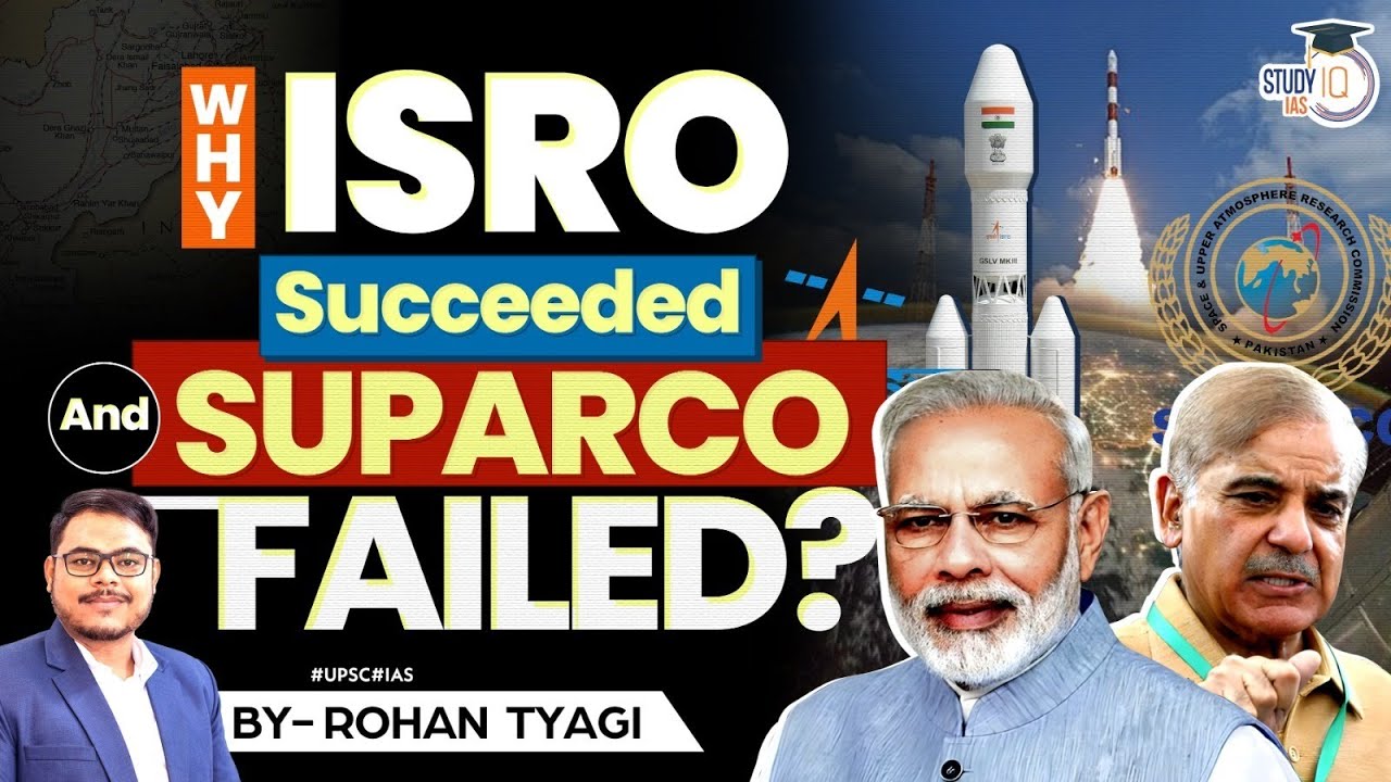 ISRO vs SUPARCO | Can Pakistan Catch Up with India on Space? | UPSC ...