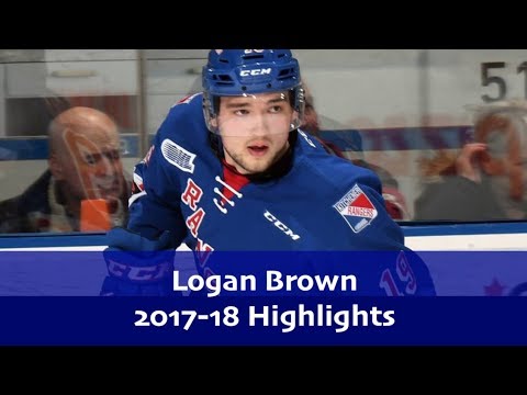 Logan Brown 2017-18 Highlights - YouTube