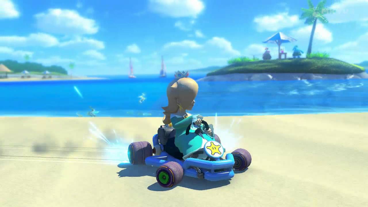 Mario Kart 8 Cheep Cheep Beach - YouTube