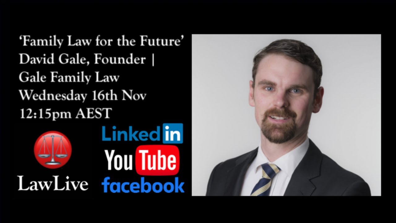 Law Live ⚖️ Episode 14 with David Gale, Founder | Gale Family Law - YouTube