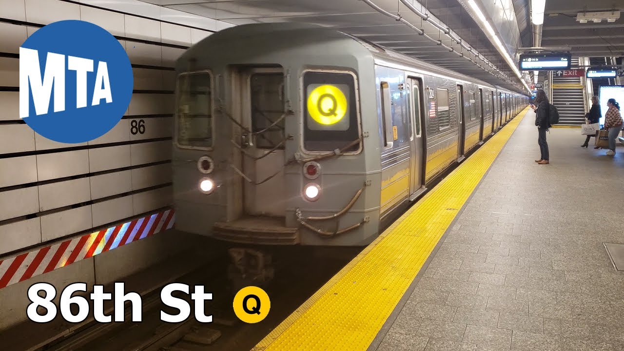 MTA Second Ave Subway: Railfanning at 86th Street! - YouTube