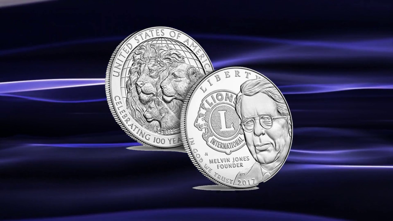US Mint Releases 2017 Lions Clubs International Centennial Silver ...