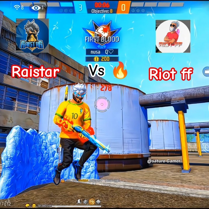 "Raistar vs Riot 🔥 | Dono ko compare kiya gaya 😳 FF Battle!" who is ...