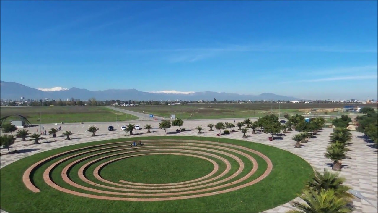 Vuelo drone Parque Cerrillos, Santiago Chile - YouTube