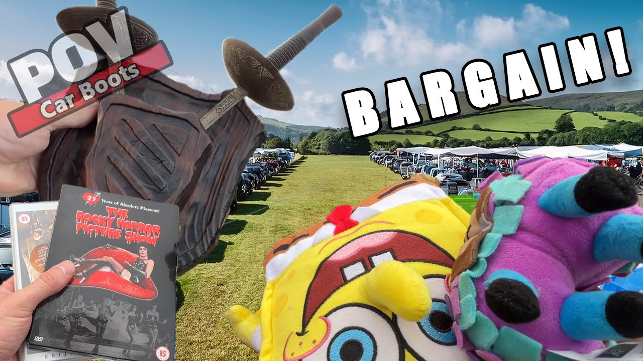 What Did I Find At This Crazy Car Boot Sale? POV Car Boots - YouTube