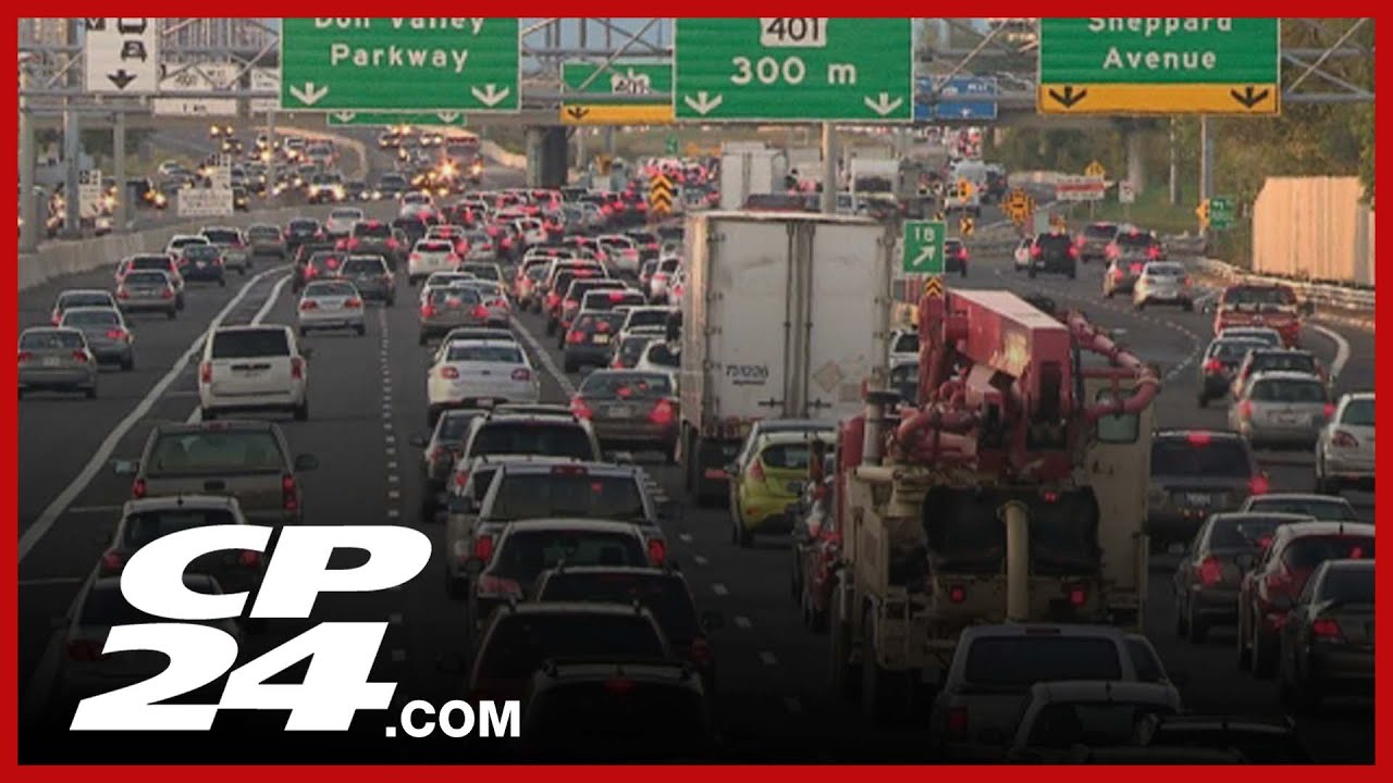 Toronto has the third worst traffic congestion in the world - YouTube