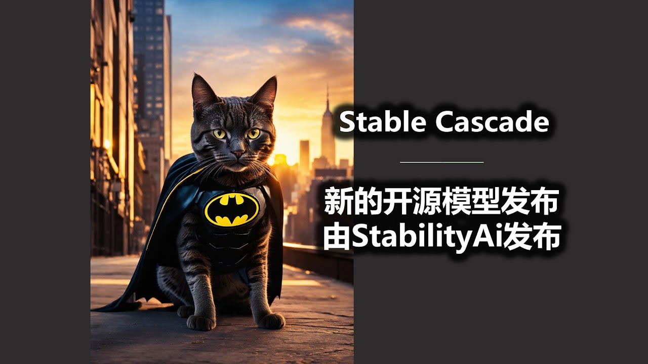 Stable Cascade 新的开源模型发布 由StabilityAi发布 - YouTube