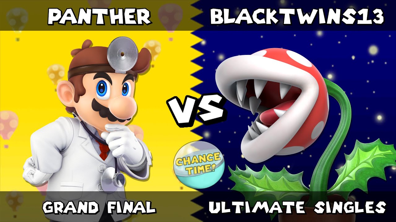 CT # 08 | Panther (Dr Mario) vs Blacktwins13 (Piranha Plant) | Grand ...