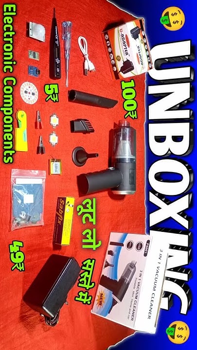 🤑 Cheapest Electronic Components Unboxing - YouTube