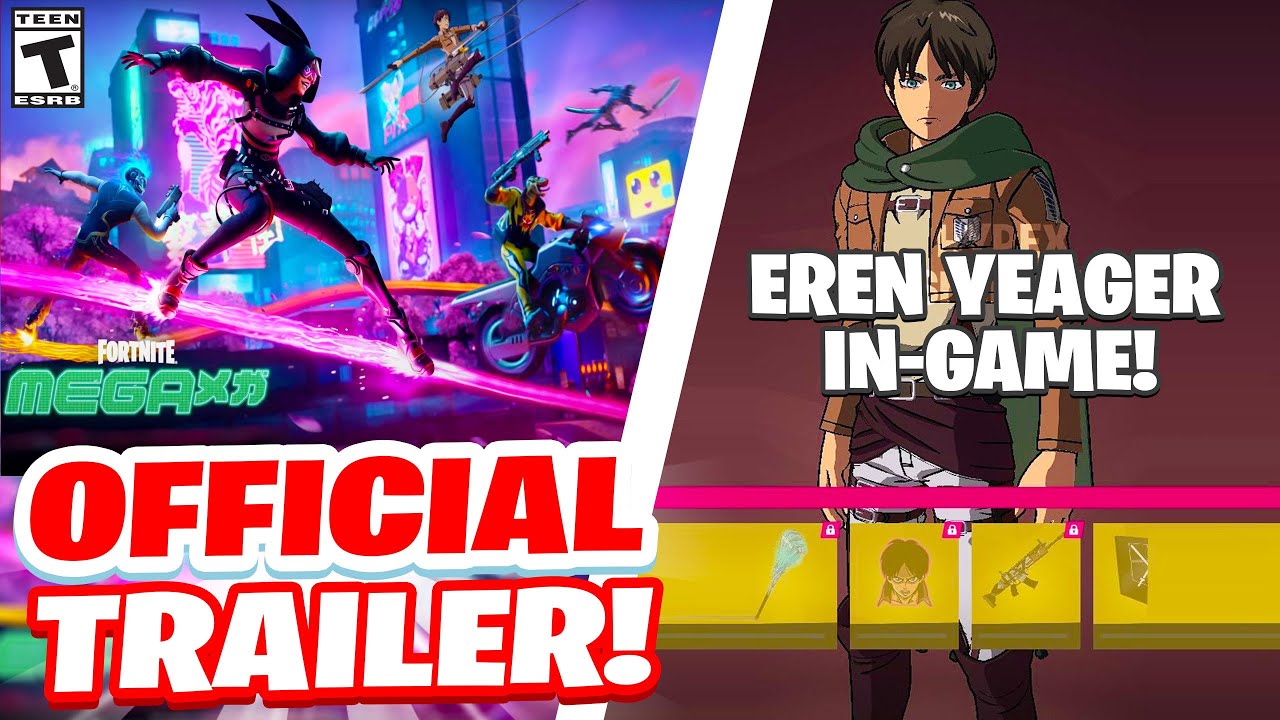 Fortnite Season 2 OFFICIAL Teaser TRAILER! (Eren Yeager IN-GAME) - YouTube