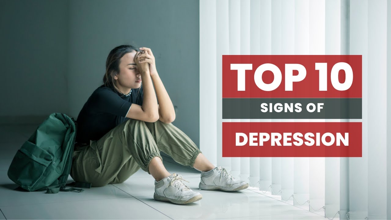 TOP 10 – WARNING Signs of Depression - YouTube