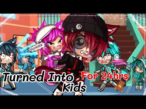 KIDS FOR 24HRS 💕 •||GCMM||• •|Queen Ruby Red ♥️|. #gacha #gachaclub ...