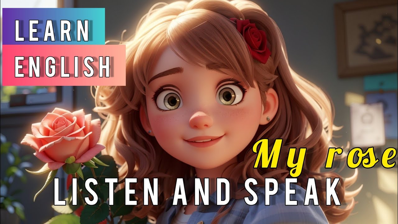 Improve your English|My Favorite Flower|Listening Speaking Practice ...