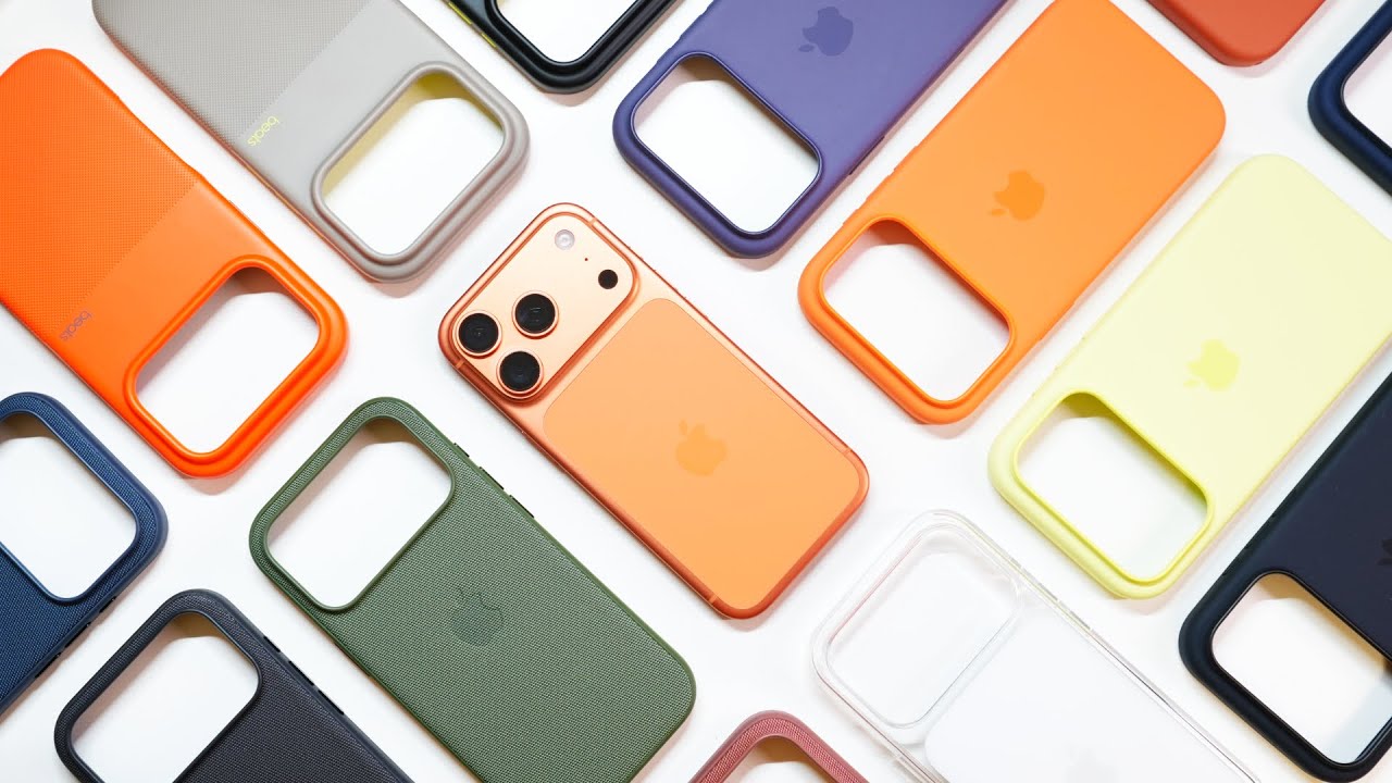 I Tried ALL Apple Cases for iPhone 17 Pro Cosmic Orange - Clear, Beats Rugged, Silicone ...