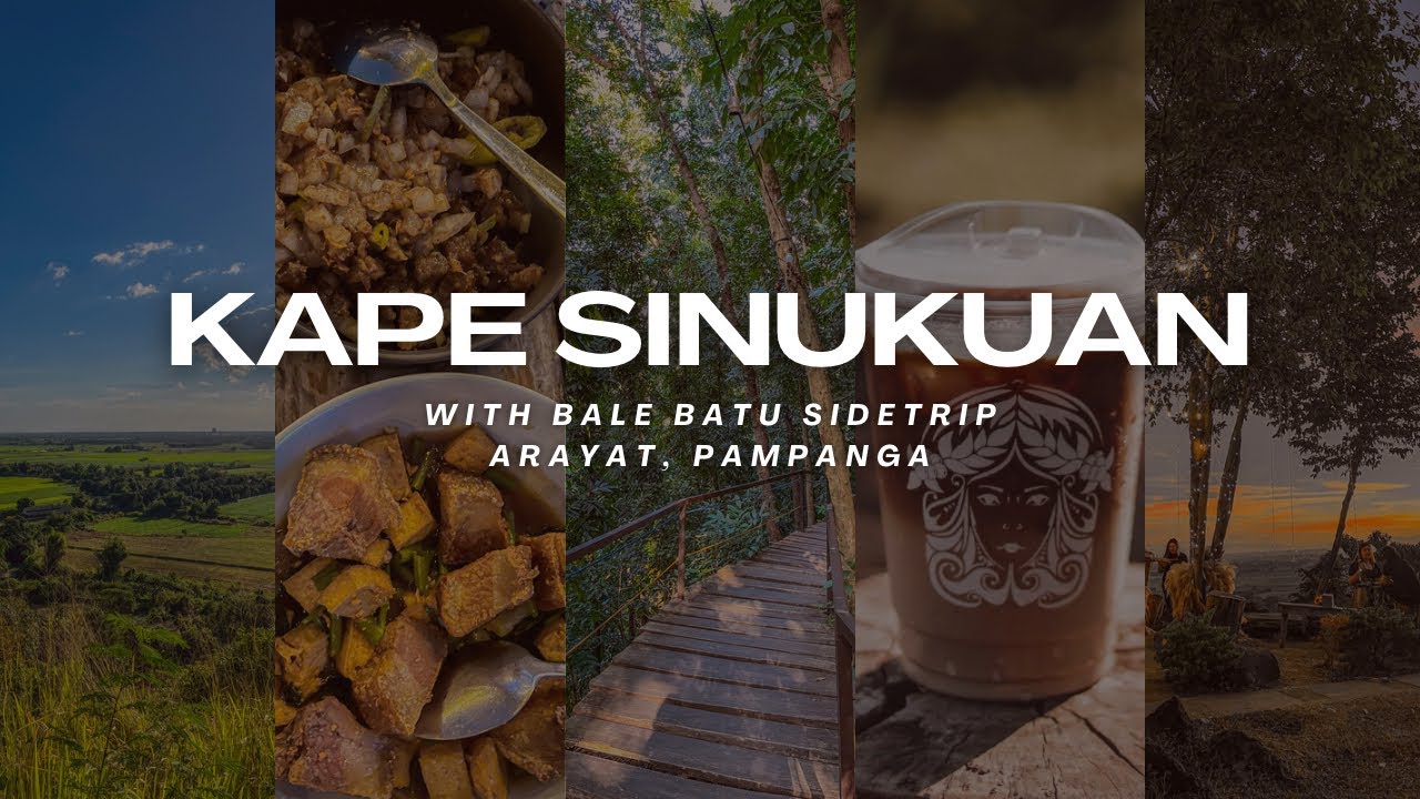 KAPE SINUKUAN: Pampanga's New Cozy Coffee-scape w side-trip to Bale ...