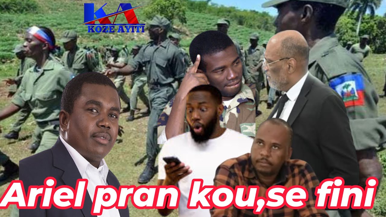 Ariel ayayay tonton bagay yo chanje faz wi vin tande yo resi pran towo ...