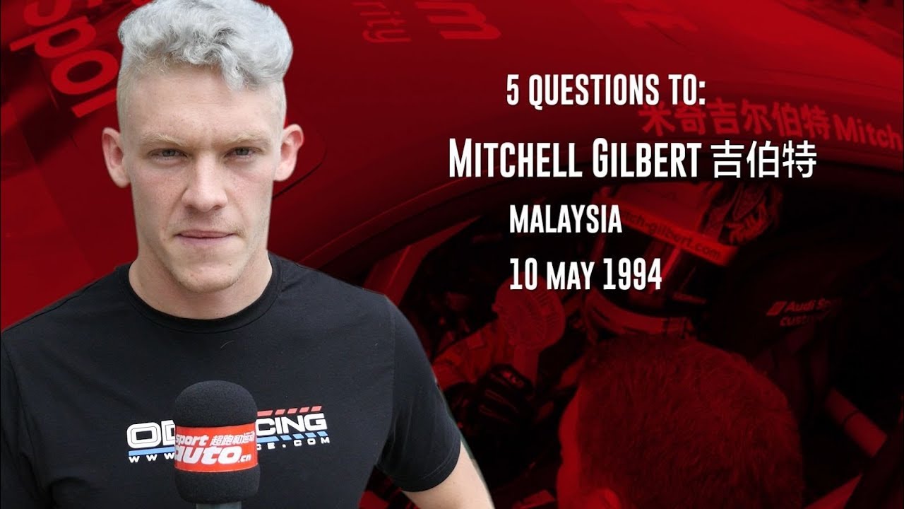 5 Questions to race driver Mitch Gilbert - YouTube