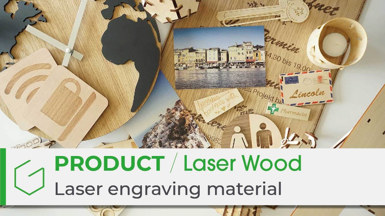 Discover Laser Wood, Gravotech™'s engraving material range - YouTube