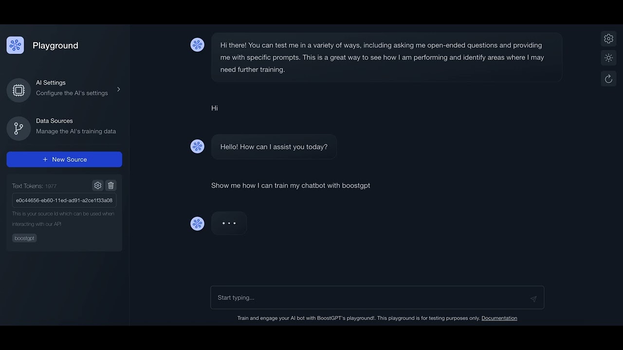 How to Train and Engage a Chatbot using BoostGPT Playground - Tips and ...