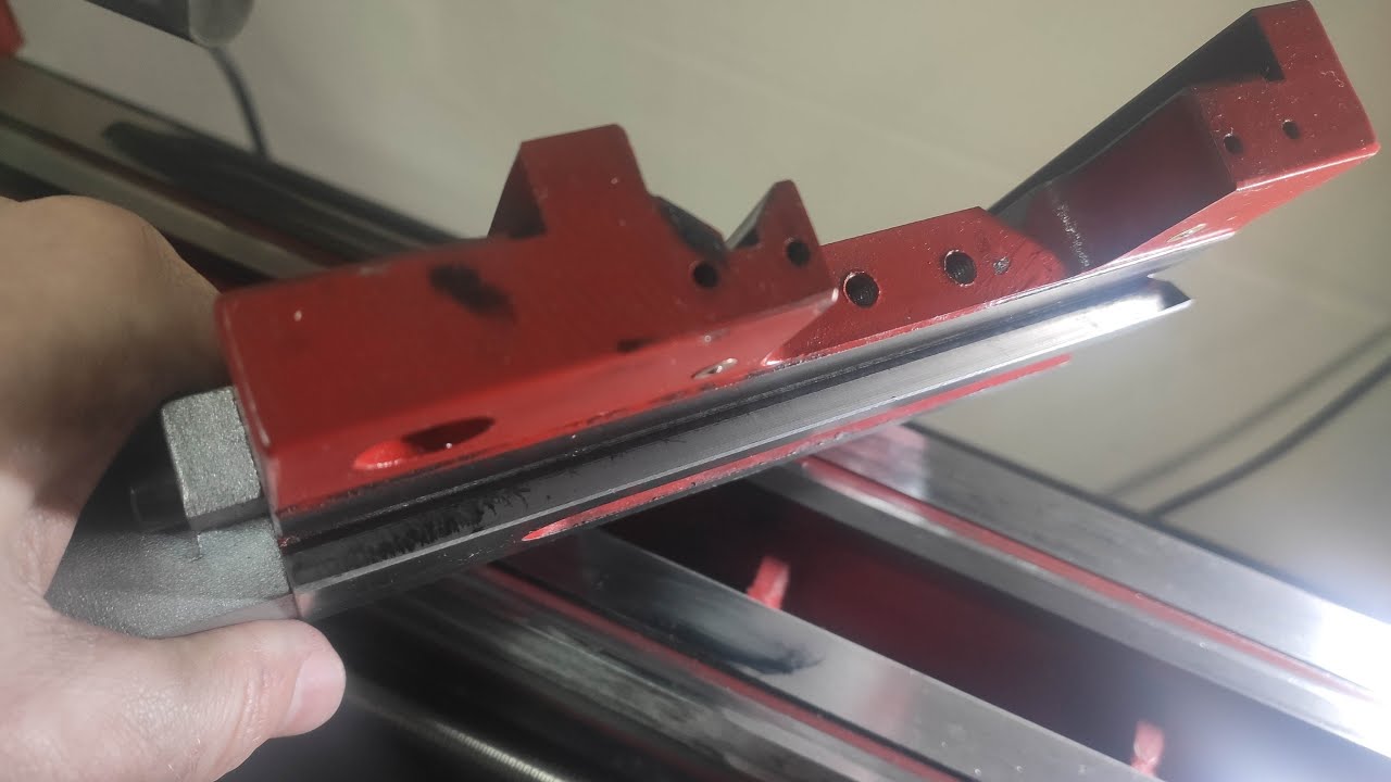 Токарный станок WM210V400 (Часть 3 Суппорт) Некондиция из Китая от ...