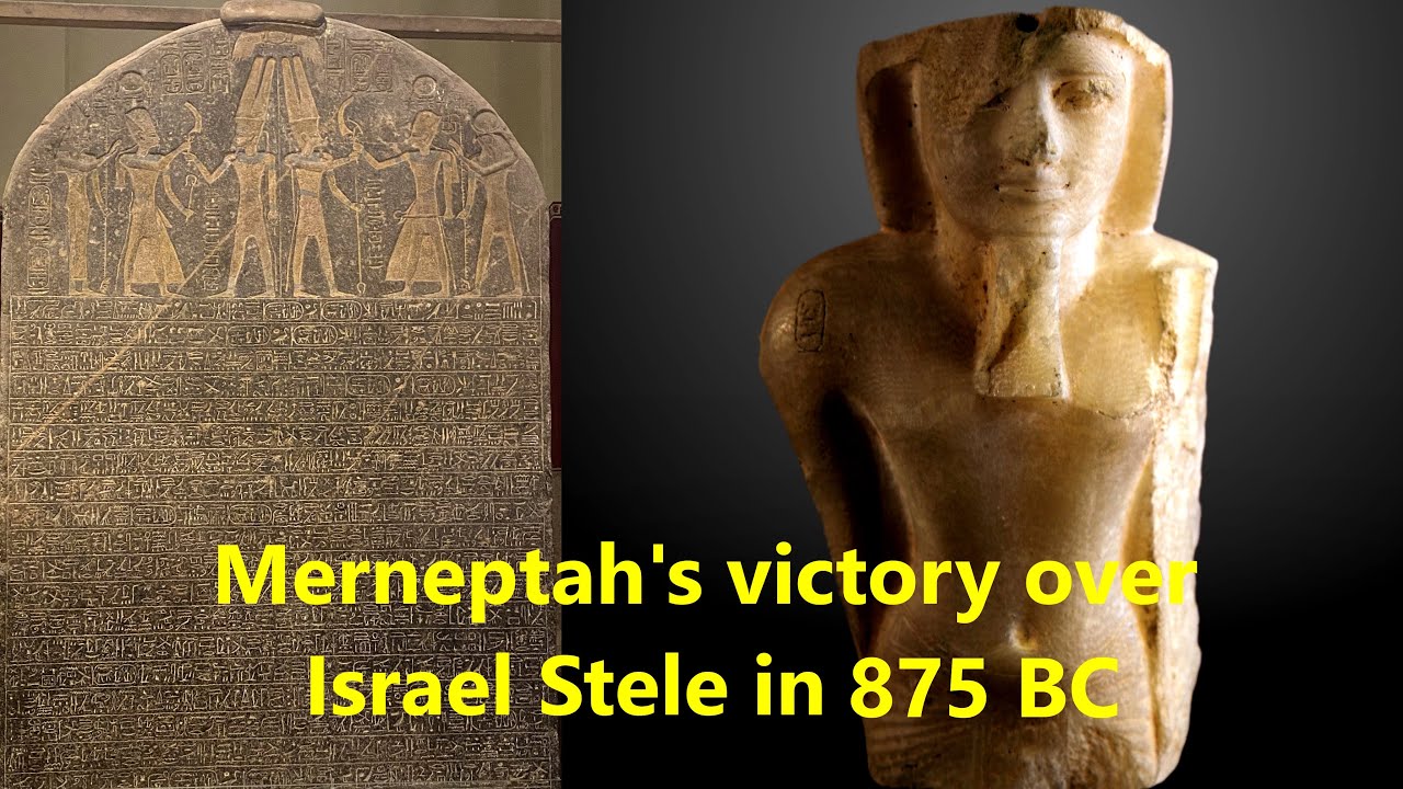 Merneptah's victory over Israel Stele in 875 BC & Amenmesse's defeat by ...