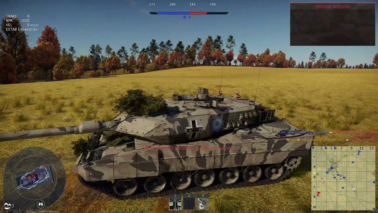 El Tanque supremo de 10.3 Leopard 2a5 (War Thunder) - YouTube
