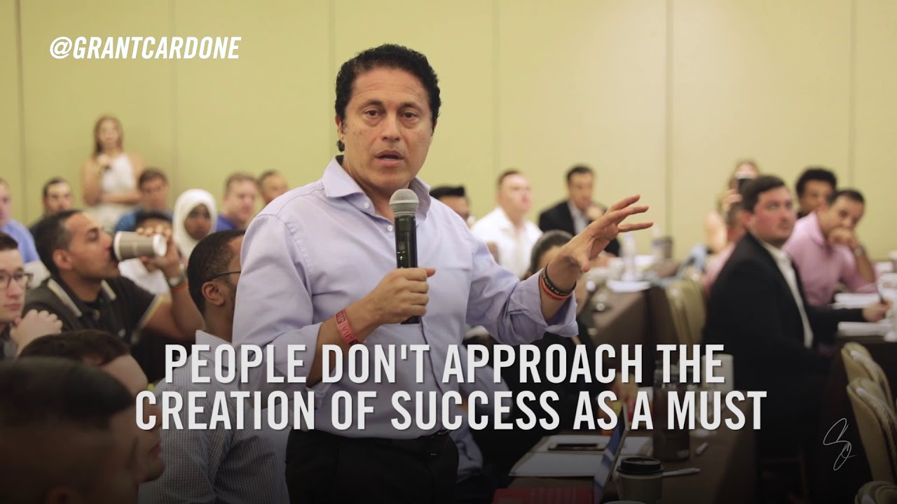 How To Become Successful Grant Cardone Youtube