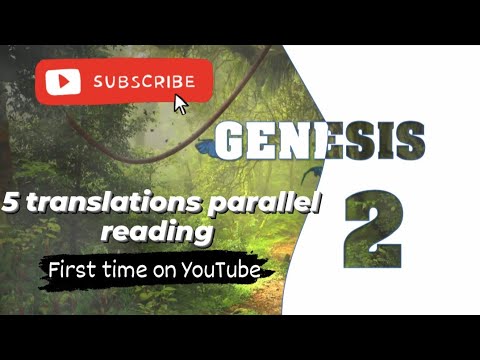 GENESIS 2 | AUDIO BIBLE | ENGLISH TRANSLATIONS | NRSV, NIV, KJV, THE ...