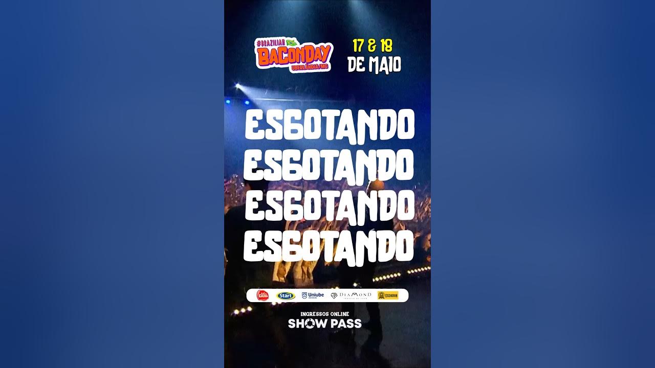 Ingressos aqui https://showpass.com.br/evento/1541/brazilian-bacon-day ...