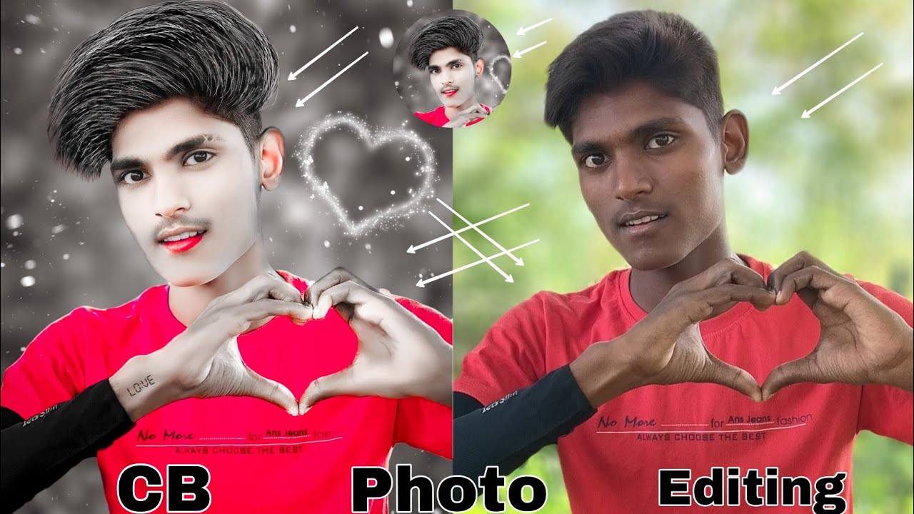 New HDR CB Photo Editing 🤔 || Best Trick CB Editing || CB photo editing ...
