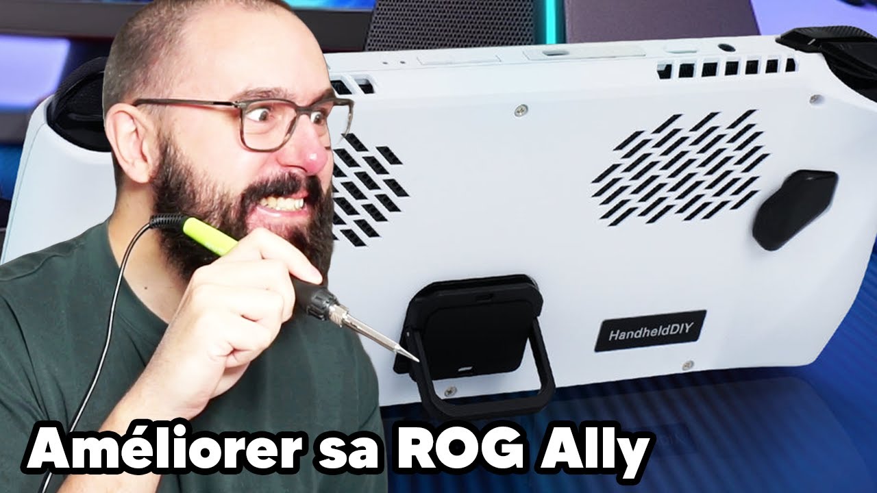 Améliorer sa ROG Ally avec un MOD : test de la Handheld DIY Modcase ...